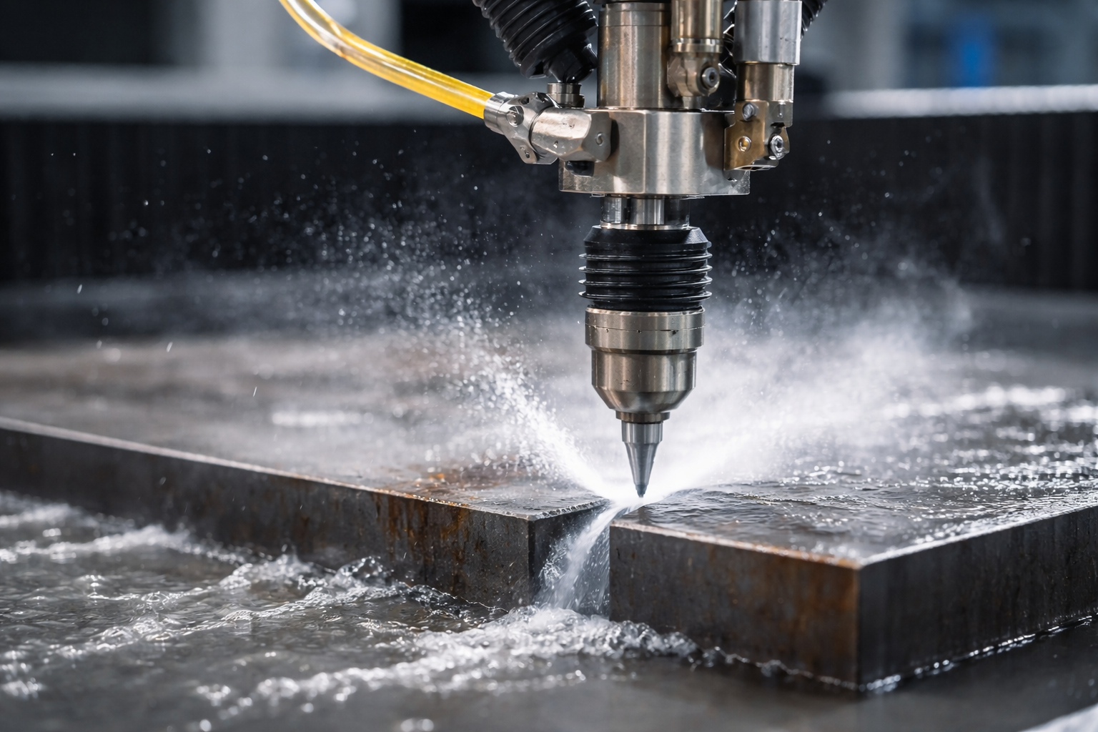 KRAPS waterjet cutting - precise, clean, in-house